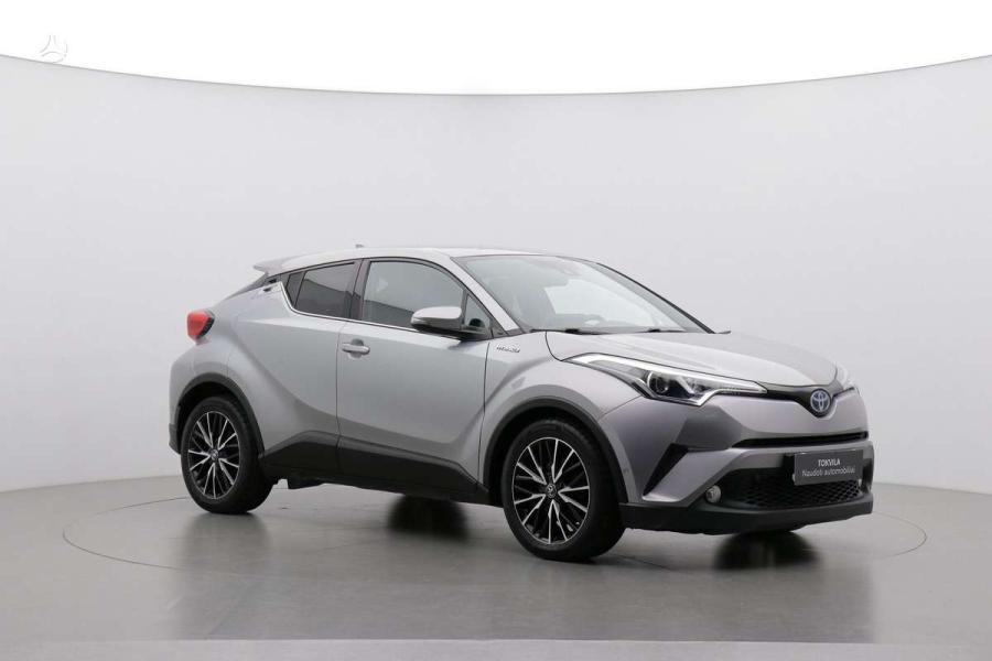Pelēks Toyota C-HR 2017 Viļņa, ar dzinēja tilpumu 1.80 L un nobraukumu 209 tūkst. km par 17900 €, foto 20 vietnē AUTOMOTO.COM.LV
