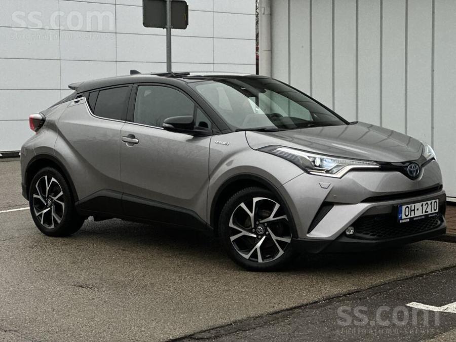 Серый Тойота C-HR 2018 в Рига, объемом двигателя 1.80 л и пробегом 85 тыс. км за 18500 €, фото 4 на AUTOMOTO.COM.LV