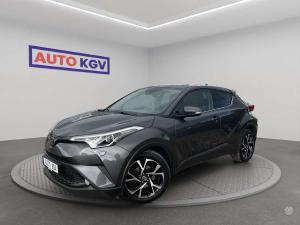 Pelēks Toyota C-HR 2018 Kauņa, ar dzinēja tilpumu 1.20 L un nobraukumu 109 tūkst. km par 14999 €, foto  vietnē AUTOMOTO.COM.LV