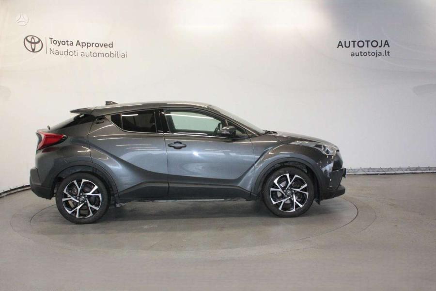 Pelēks Toyota C-HR 2018 Kauņa, ar dzinēja tilpumu 1.20 L un nobraukumu 109 tūkst. km par 16500 €, foto 16 vietnē AUTOMOTO.COM.LV