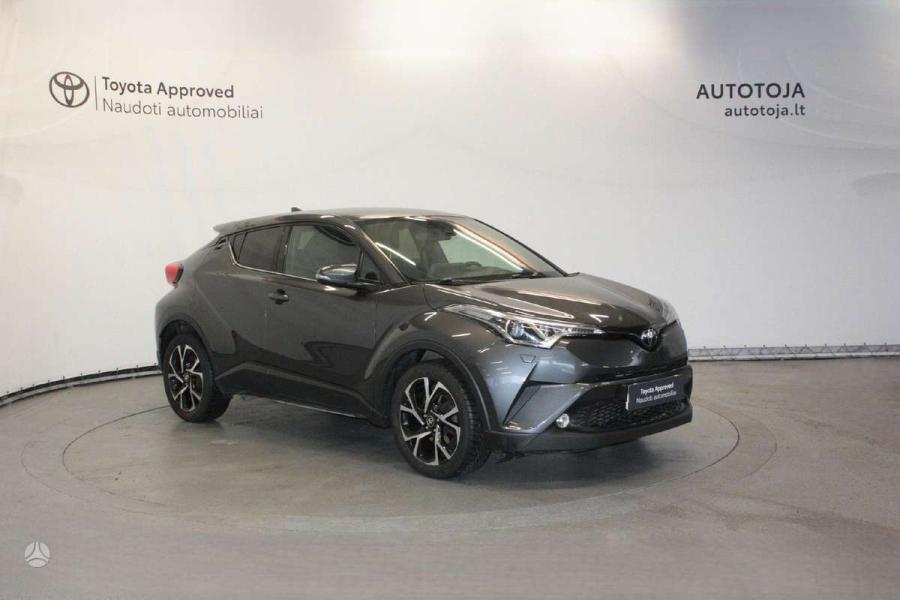 Pelēks Toyota C-HR 2018 Kauņa, ar dzinēja tilpumu 1.20 L un nobraukumu 109 tūkst. km par 16500 €, foto 18 vietnē AUTOMOTO.COM.LV