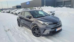 Pelēks Toyota C-HR 2018 Šauļi, ar dzinēja tilpumu 1.80 L un nobraukumu 186 tūkst. km par 15600 €, foto  vietnē AUTOMOTO.COM.LV