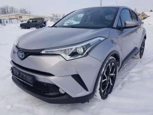 Pelēks Toyota C-HR 2018 Šauļi, ar dzinēja tilpumu 1.80 L un nobraukumu 131 tūkst. km par 14950 €, foto  vietnē AUTOMOTO.COM.LV