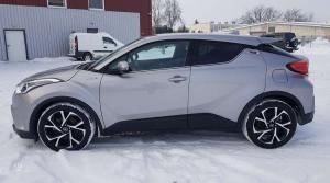 Pelēks Toyota C-HR 2018 Šauļi, ar dzinēja tilpumu 1.80 L un nobraukumu 131 tūkst. km par 14950 €, foto 7 vietnē AUTOMOTO.COM.LV