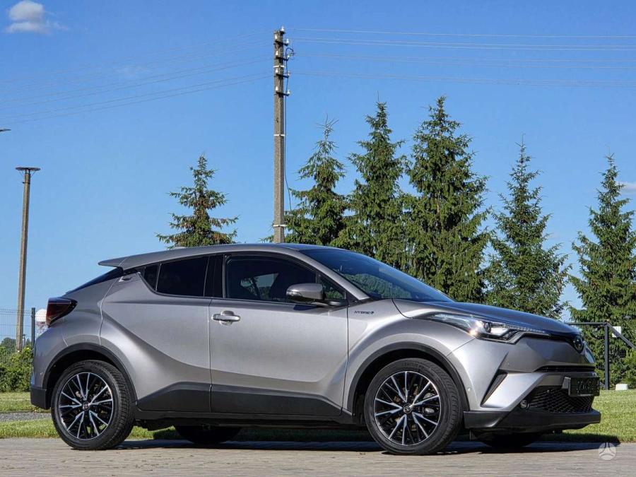 Серый Тойота C-HR 2018 в Каунас, объемом двигателя 1.80 л и пробегом 191 тыс. км за 15999 €, фото 12 на AUTOMOTO.COM.LV