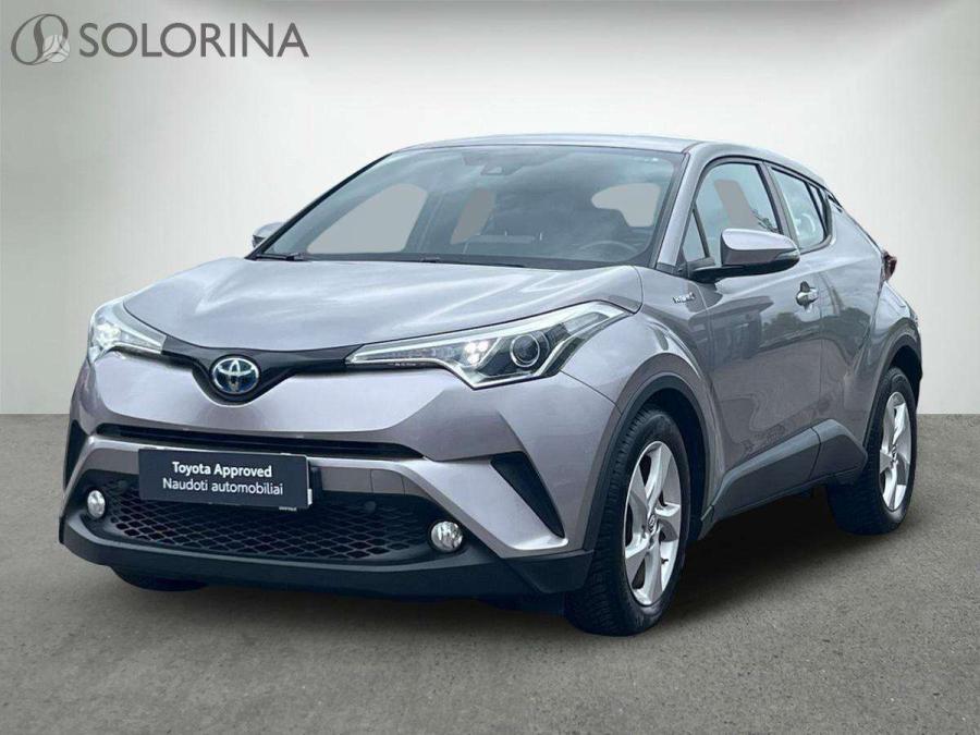 Pelēks Toyota C-HR 2018 Klaipėda, ar dzinēja tilpumu 1.80 L un nobraukumu 34 tūkst. km par 18000 €, foto 1 vietnē AUTOMOTO.COM.LV