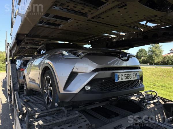 Pelēks Toyota C-HR 2018 Daugavpils, ar dzinēja tilpumu 1.80 L un nobraukumu 175 tūkst. km par 16290 €, foto 3 vietnē AUTOMOTO.COM.LV