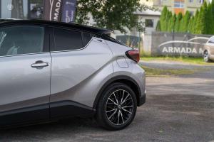 Grey Toyota C-HR 2018 in Vilnius, with an engine capacity of 1.80 L and mileage of 135 thousand km for 15900 €, photo 15 on AUTOMOTO.COM.LV