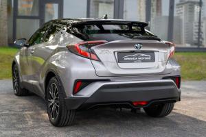 Grey Toyota C-HR 2018 in Vilnius, with an engine capacity of 1.80 L and mileage of 135 thousand km for 15900 €, photo 17 on AUTOMOTO.COM.LV