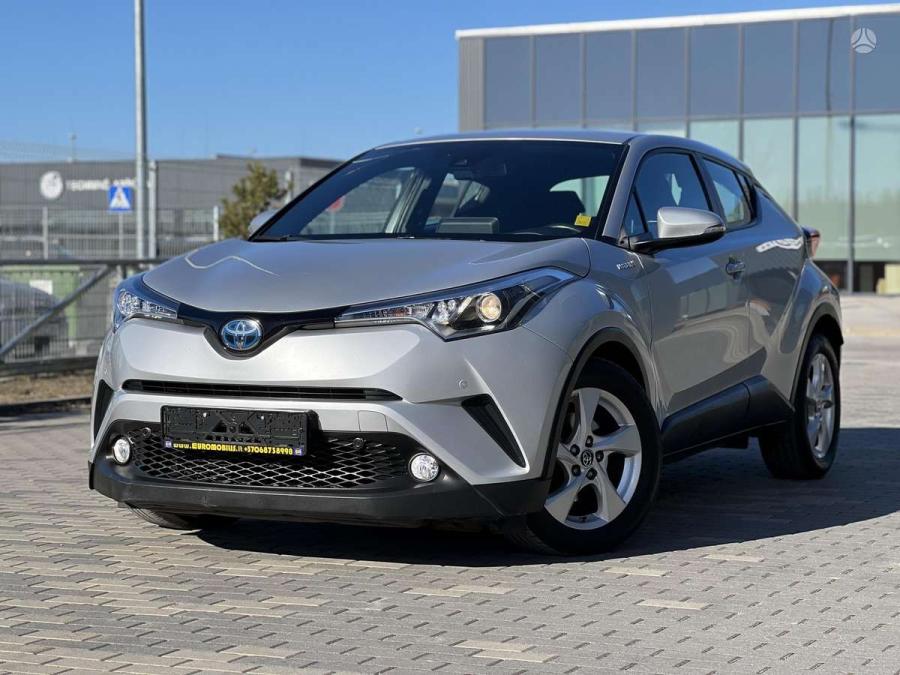 Pelēks Toyota C-HR 2018 Šauļi, ar dzinēja tilpumu 1.80 L un nobraukumu 181 tūkst. km par 14250 €, foto 13 vietnē AUTOMOTO.COM.LV