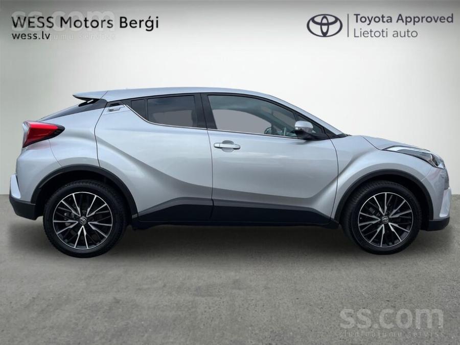 Grey Toyota C-HR 2018 in Riga, with an engine capacity of 1.20 L and mileage of 71 thousand km for 14990 €, photo 24 on AUTOMOTO.COM.LV