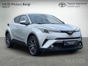 Grey Toyota C-HR 2018 in Riga, with an engine capacity of 1.20 L and mileage of 71 thousand km for 14990 €, photo 26 on AUTOMOTO.COM.LV