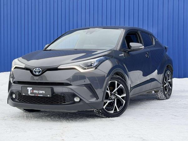Grey Toyota C-HR 2019 in Kaunas, with an engine capacity of 1.80 L and mileage of 93 thousand km for 17900 €, photo 1 on AUTOMOTO.COM.LV