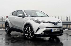 Pelēks Toyota C-HR 2019 Viļņa, ar dzinēja tilpumu 1.80 L un nobraukumu 143 tūkst. km par 16300 €, foto 4 vietnē AUTOMOTO.COM.LV