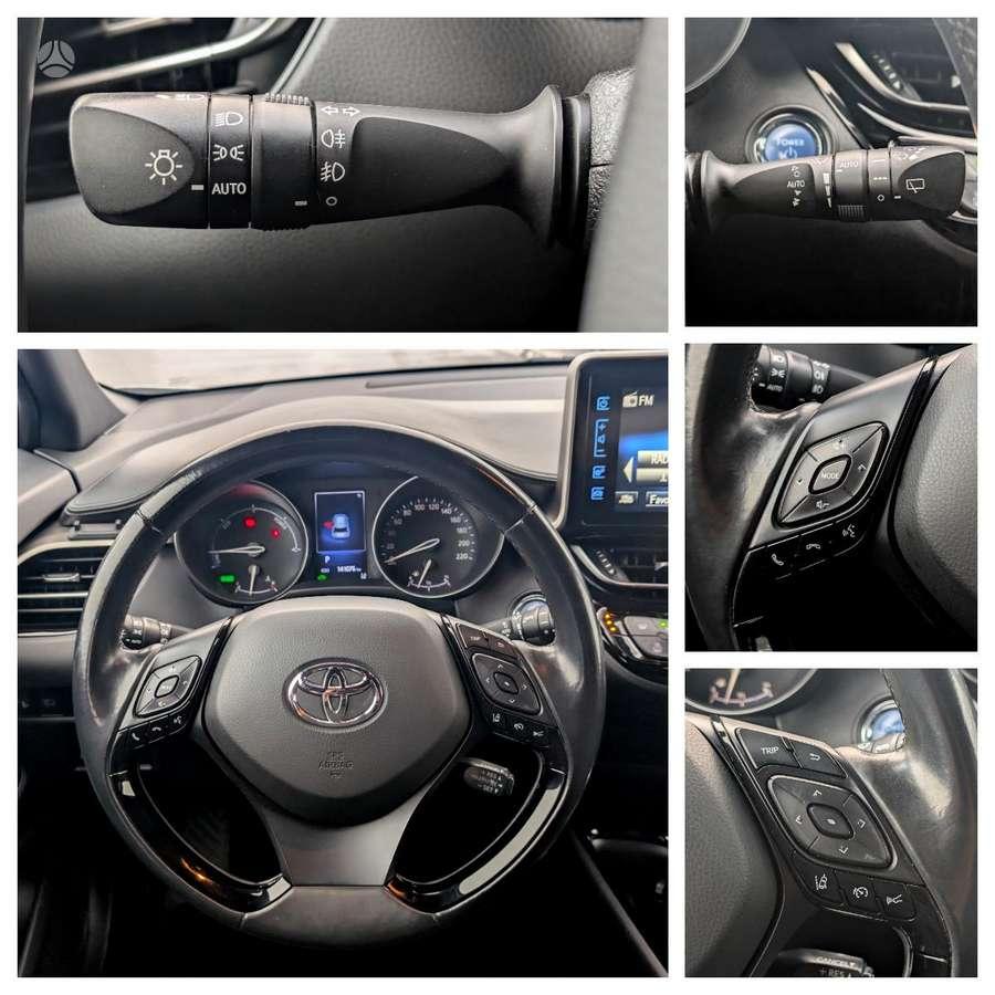 Pelēks Toyota C-HR 2019 Viļņa, ar dzinēja tilpumu 1.80 L un nobraukumu 143 tūkst. km par 16300 €, foto 17 vietnē AUTOMOTO.COM.LV