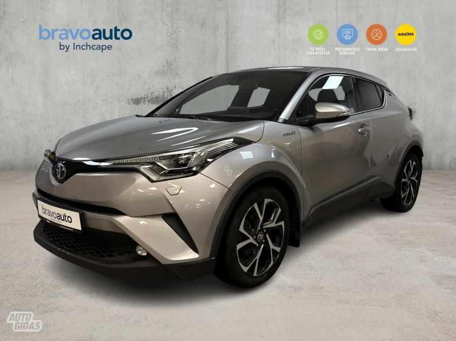 Pelēks Toyota C-HR 2019 Viļņa, ar dzinēja tilpumu 1.80 L un nobraukumu 117 tūkst. km par 18777 €, foto 1 vietnē AUTOMOTO.COM.LV