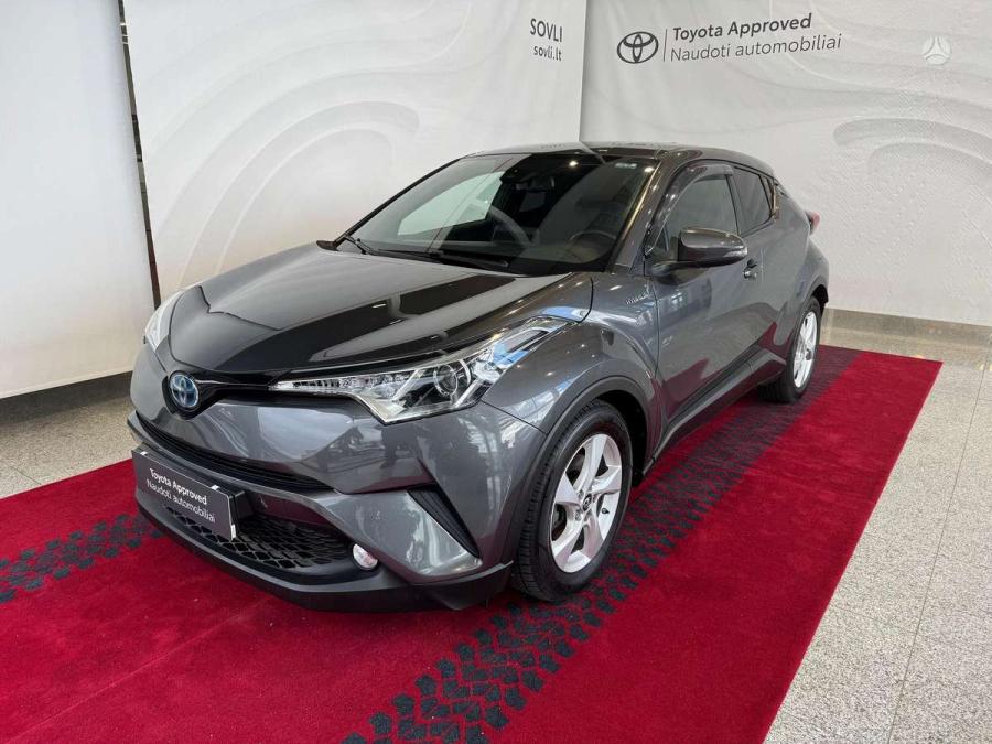 Grey Toyota C-HR 2019 in Siauliai, with an engine capacity of 1.80 L and mileage of 86 thousand km for 19500 €, photo 1 on AUTOMOTO.COM.LV