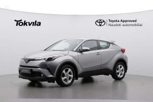 Grey Toyota C-HR 2019 in Vilnius, with an engine capacity of 1.20 L and mileage of 101 thousand km for 18700 €, photo  on AUTOMOTO.COM.LV