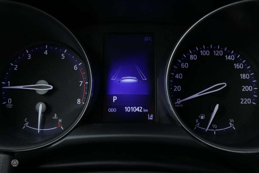 Grey Toyota C-HR 2019 in Vilnius, with an engine capacity of 1.20 L and mileage of 101 thousand km for 18700 €, photo 15 on AUTOMOTO.COM.LV