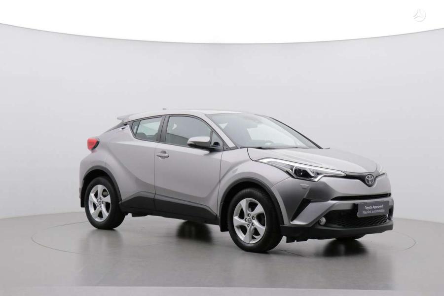 Grey Toyota C-HR 2019 in Vilnius, with an engine capacity of 1.20 L and mileage of 101 thousand km for 18700 €, photo 20 on AUTOMOTO.COM.LV