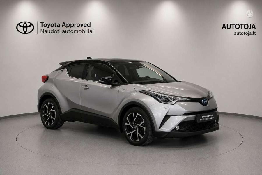 Серый Тойота C-HR 2019 в Каунас, объемом двигателя 1.80 л и пробегом 65 тыс. км за 20500 €, фото 19 на AUTOMOTO.COM.LV