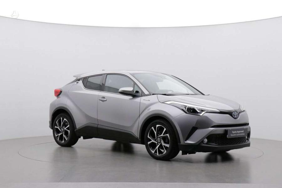 Pelēks Toyota C-HR 2019 Viļņa, ar dzinēja tilpumu 1.80 L un nobraukumu 87 tūkst. km par 19900 €, foto 20 vietnē AUTOMOTO.COM.LV
