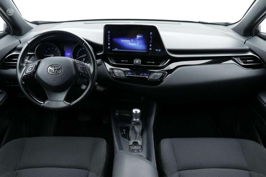 Grey Toyota C-HR 2019 in Vilnius, with an engine capacity of 1.20 L and mileage of 101 thousand km for 18700 €, photo 8 on AUTOMOTO.COM.LV