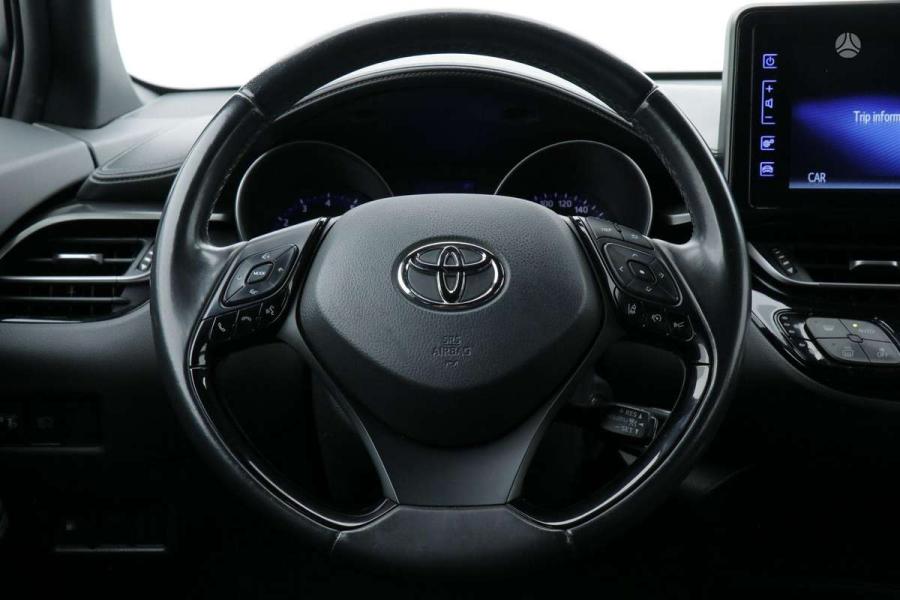 Grey Toyota C-HR 2019 in Vilnius, with an engine capacity of 1.20 L and mileage of 101 thousand km for 18700 €, photo 14 on AUTOMOTO.COM.LV