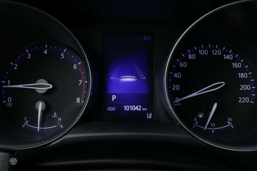 Grey Toyota C-HR 2019 in Vilnius, with an engine capacity of 1.20 L and mileage of 101 thousand km for 18700 €, photo 15 on AUTOMOTO.COM.LV