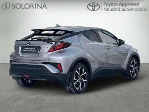 Pelēks Toyota C-HR 2020 Klaipėda, ar dzinēja tilpumu 1.80 L un nobraukumu 34 tūkst. km par 21900 €, foto 2 vietnē AUTOMOTO.COM.LV