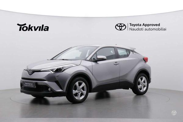 Pelēks Toyota C-HR 2020 Viļņa, ar dzinēja tilpumu 1.20 L un nobraukumu 50 tūkst. km par 17900 €, foto 1 vietnē AUTOMOTO.COM.LV