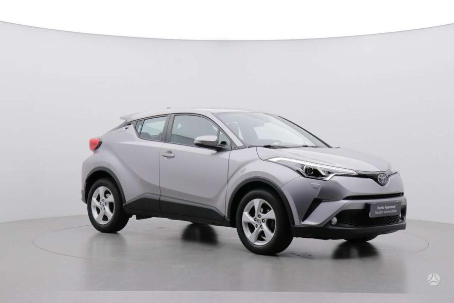 Grey Toyota C-HR 2020 in Vilnius, with an engine capacity of 1.20 L and mileage of 50 thousand km for 17900 €, photo 19 on AUTOMOTO.COM.LV