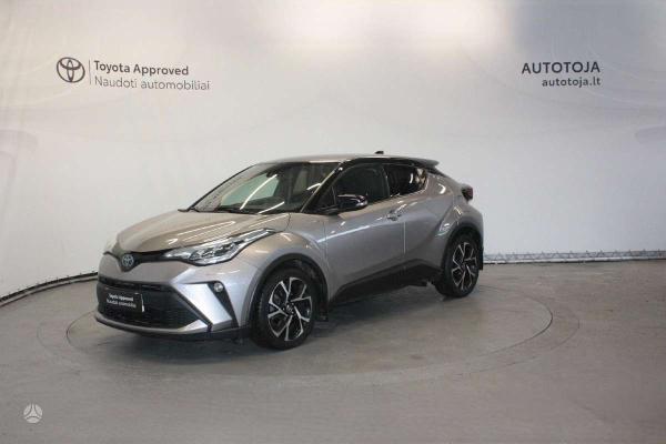 Pelēks Toyota C-HR 2020 Kauņa, ar dzinēja tilpumu 1.80 L un nobraukumu 104 tūkst. km par 22500 €, foto 1 vietnē AUTOMOTO.COM.LV