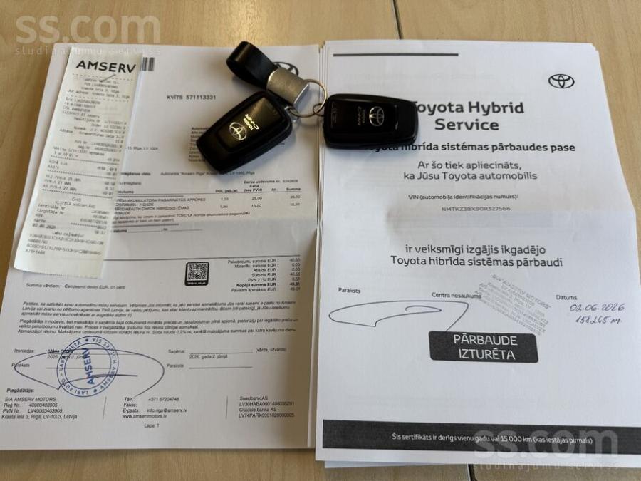 Grey Toyota C-HR 2020 in Riga, with an engine capacity of 1.80 L and mileage of 158 thousand km for 16770 €, photo 9 on AUTOMOTO.COM.LV