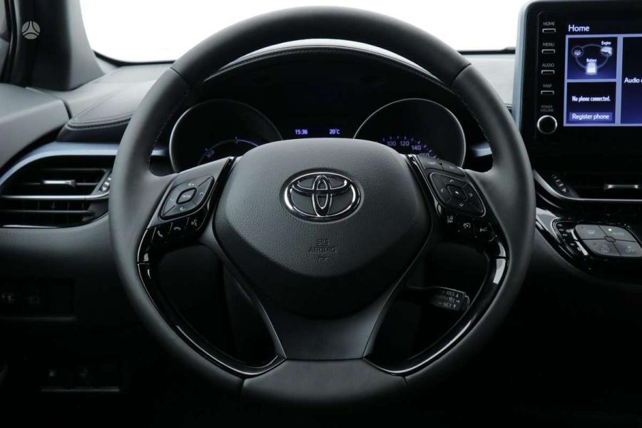 Grey Toyota C-HR 2020 in Vilnius, with an engine capacity of 1.80 L and mileage of 154 thousand km for 21900 €, photo 14 on AUTOMOTO.COM.LV