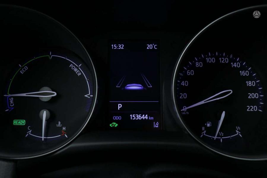 Grey Toyota C-HR 2020 in Vilnius, with an engine capacity of 1.80 L and mileage of 154 thousand km for 21900 €, photo 15 on AUTOMOTO.COM.LV