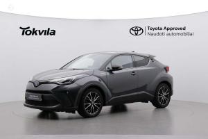 Pelēks Toyota C-HR 2020 Viļņa, ar dzinēja tilpumu 1.99 L un nobraukumu 84 tūkst. km par 23900 €, foto  vietnē AUTOMOTO.COM.LV