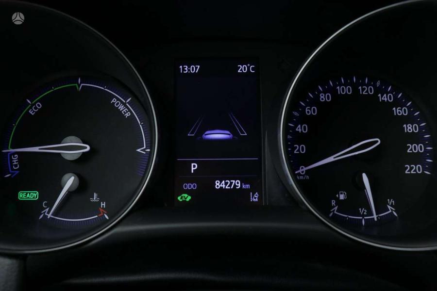 Grey Toyota C-HR 2020 in Vilnius, with an engine capacity of 1.99 L and mileage of 84 thousand km for 23900 €, photo 15 on AUTOMOTO.COM.LV