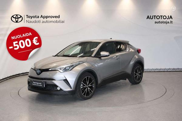 Toyota C-HR 2020 in Kaunas on AUTOMOTO.COM.LV Grey Toyota C-HR 2020 in Kaunas, with an engine capacity of 1.80 L and mileage of 123 thousand km for 21500 €, photo 1 on AUTOMOTO.COM.LV