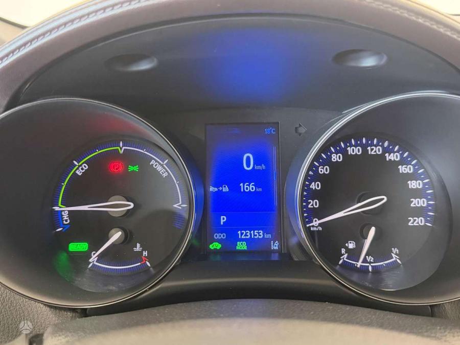 Pelēks Toyota C-HR 2020 Kauņa, ar dzinēja tilpumu 1.80 L un nobraukumu 123 tūkst. km par 21500 €, foto 14 vietnē AUTOMOTO.COM.LV