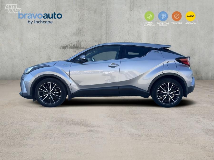 Pelēks Toyota C-HR 2020 Klaipėda, ar dzinēja tilpumu 1.80 L un nobraukumu 65 tūkst. km par 22900 €, foto 3 vietnē AUTOMOTO.COM.LV