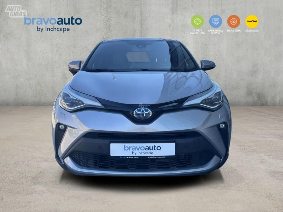 Pelēks Toyota C-HR 2020 Klaipėda, ar dzinēja tilpumu 1.80 L un nobraukumu 65 tūkst. km par 22900 €, foto 9 vietnē AUTOMOTO.COM.LV