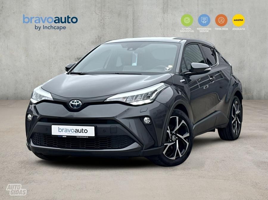 Серый Тойота C-HR 2021 в Каунас, объемом двигателя 1.80 л и пробегом 44 тыс. км за 22971 €, фото 1 на AUTOMOTO.COM.LV