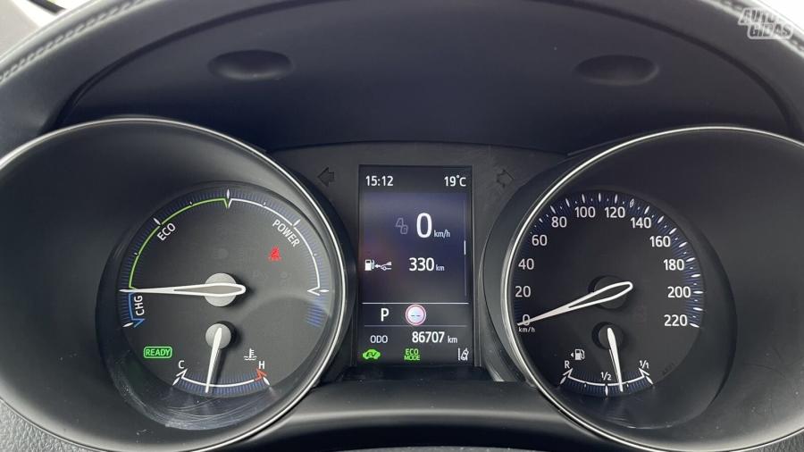 Grey Toyota C-HR 2021 in Marijampole, with an engine capacity of 1.80 L and mileage of 86 thousand km for 19900 €, photo 23 on AUTOMOTO.COM.LV