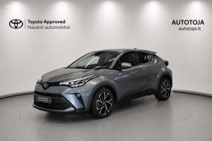 Pelēks Toyota C-HR 2021 Kauņa, ar dzinēja tilpumu 1.80 L un nobraukumu 106 tūkst. km par 21500 €, foto  vietnē AUTOMOTO.COM.LV