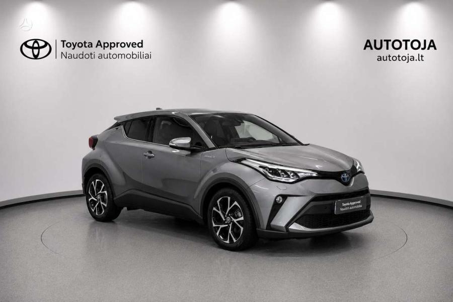 Pelēks Toyota C-HR 2021 Kauņa, ar dzinēja tilpumu 1.80 L un nobraukumu 106 tūkst. km par 21500 €, foto 19 vietnē AUTOMOTO.COM.LV