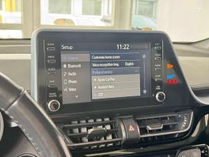 Pelēks Toyota C-HR 2021 Šauļi, ar dzinēja tilpumu 1.80 L un nobraukumu 81 tūkst. km par 21900 €, foto 18 vietnē AUTOMOTO.COM.LV