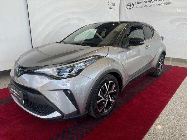 Grey Toyota C-HR 2021 in Siauliai, with an engine capacity of 1.80 L and mileage of 87 thousand km for 20900 €, photo 1 on AUTOMOTO.COM.LV