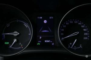 Grey Toyota C-HR 2021 in Vilnius, with an engine capacity of 1.80 L and mileage of 91 thousand km for 23900 €, photo 15 on AUTOMOTO.COM.LV