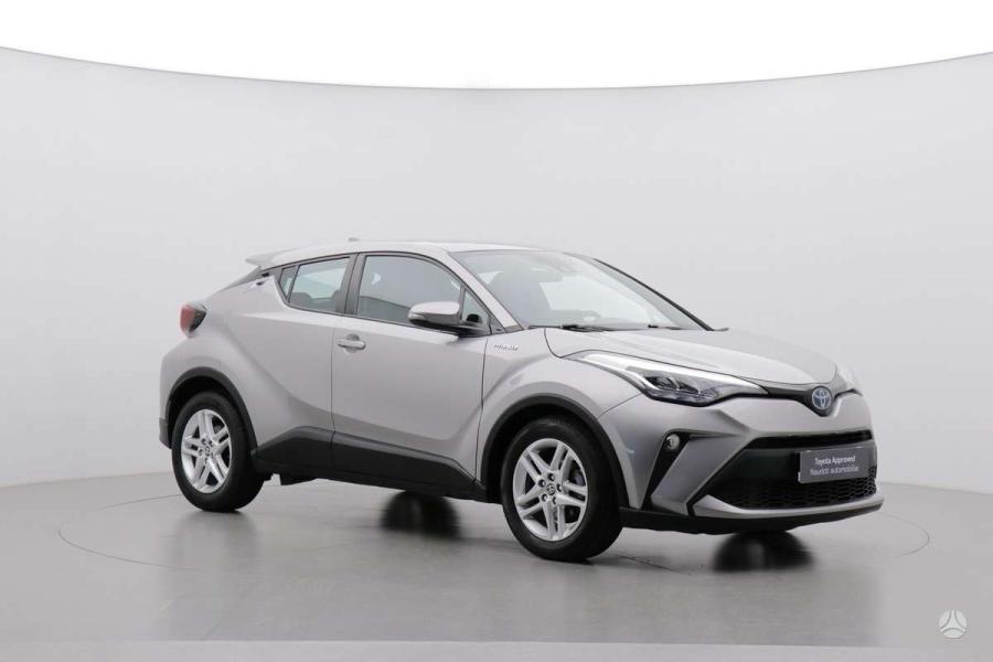 Grey Toyota C-HR 2021 in Vilnius, with an engine capacity of 1.80 L and mileage of 91 thousand km for 23900 €, photo 20 on AUTOMOTO.COM.LV